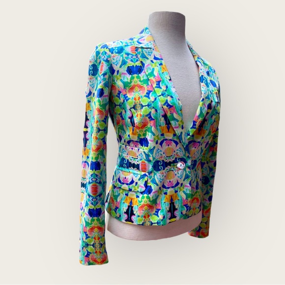 Milly | Jackets & Coats | Milly Kaleidoscope Light Jacketblazer | Poshmark